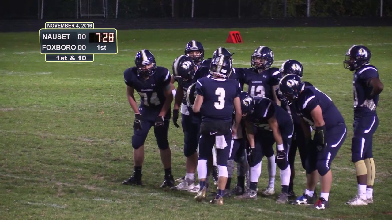 Foxborough Warrior Football vs. Nauset 11/4/16