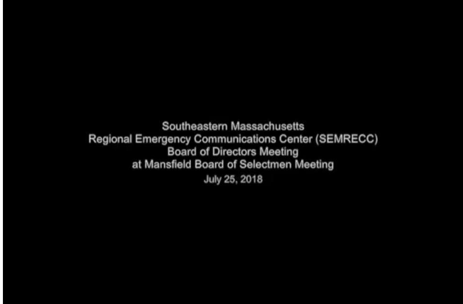 Southeastern Massachusetts Regional Emergency Communications Center ...