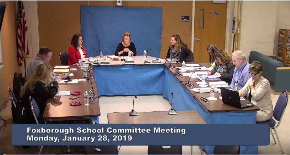 1/28/19 School Committee Meeting