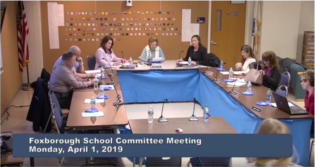 4/1/2019 School Committee Meeting
