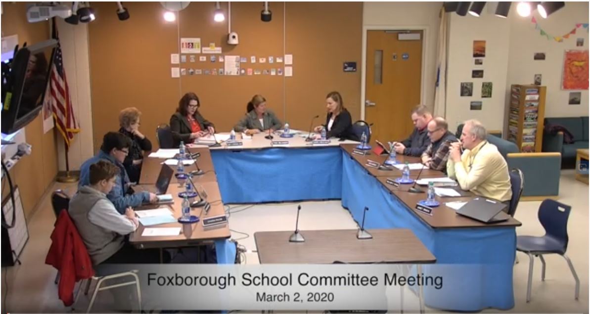 3/2/2020 School Committee Meeting