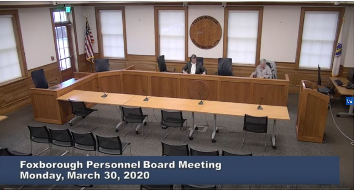3/30/2020 Personnel Board Meeting