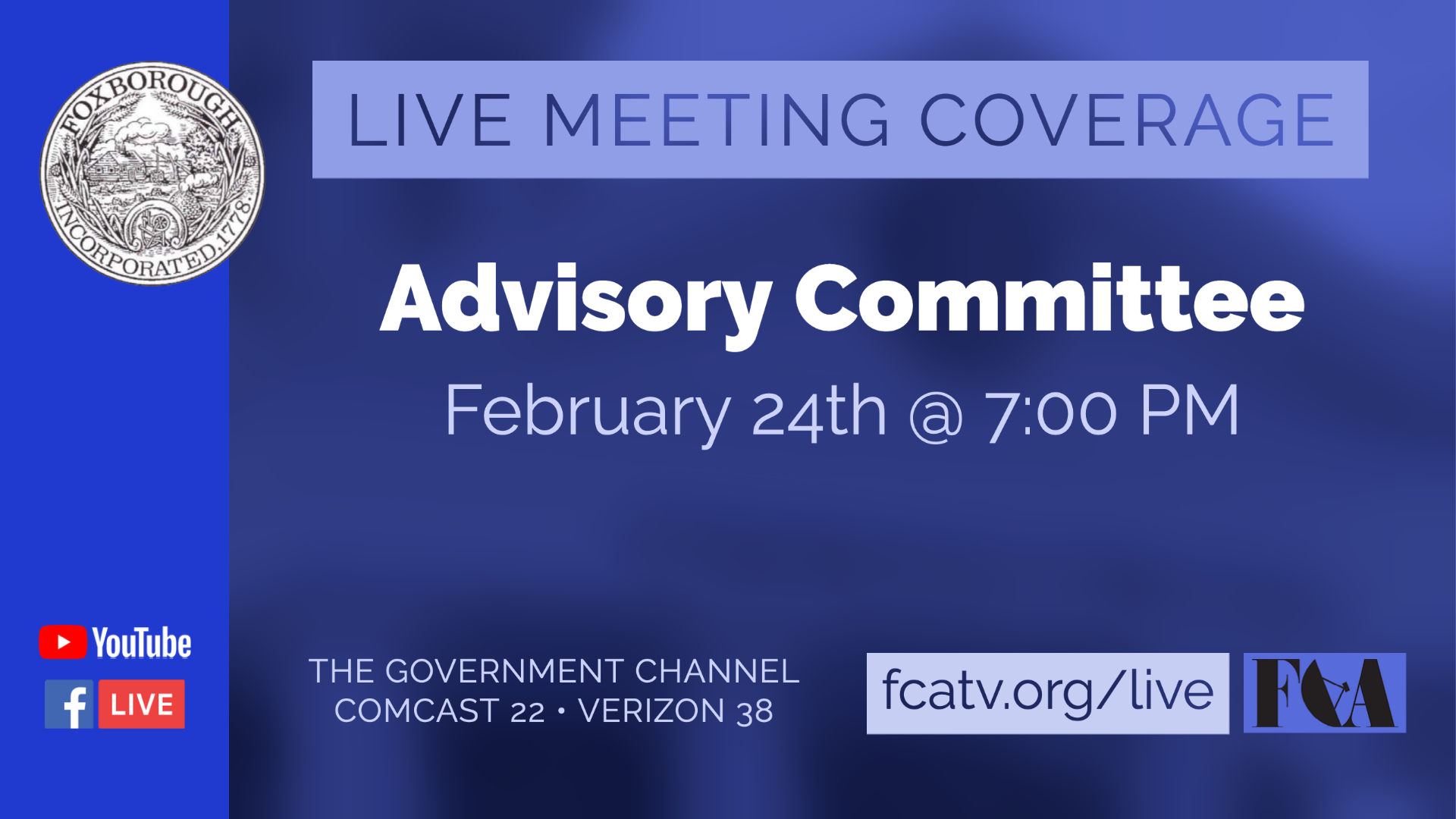 Advisory Committee Meeting 2/24/2021