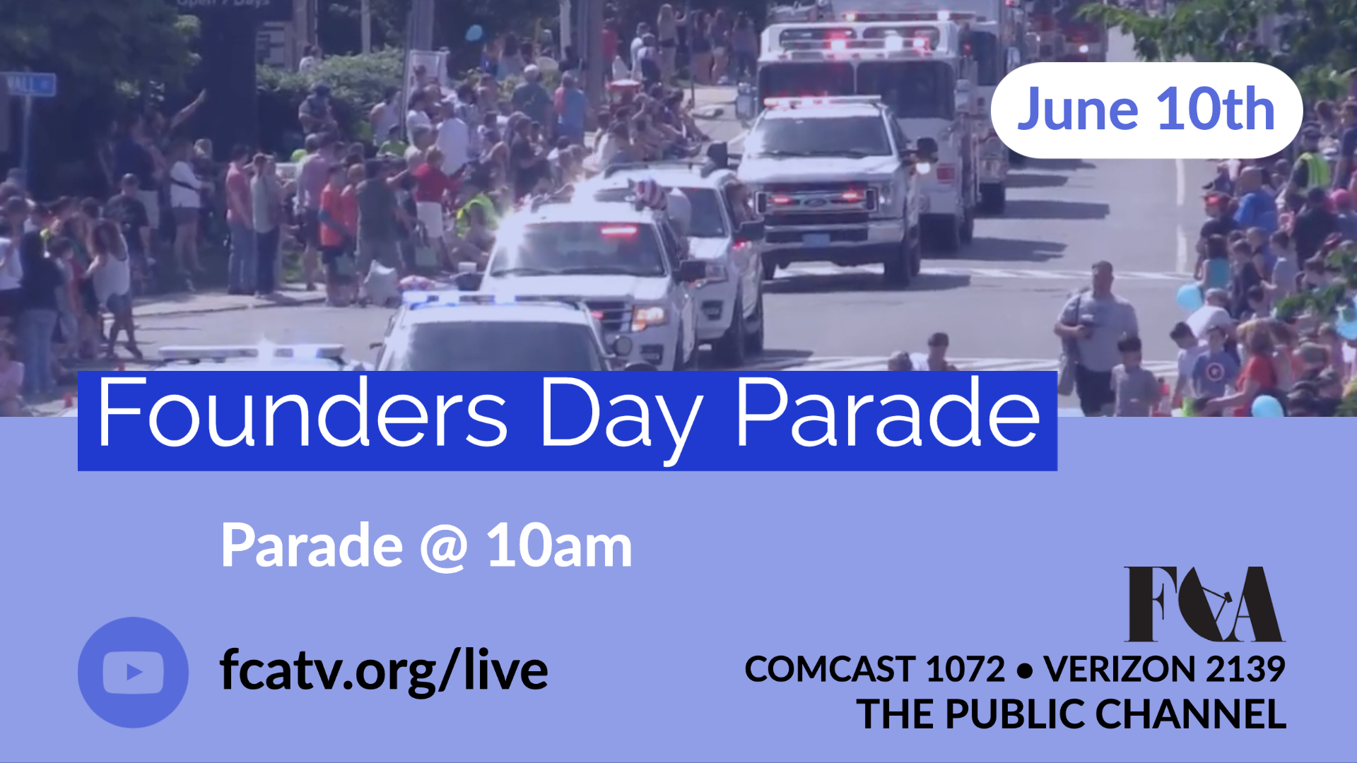Founder Day Parade 6/10/2023