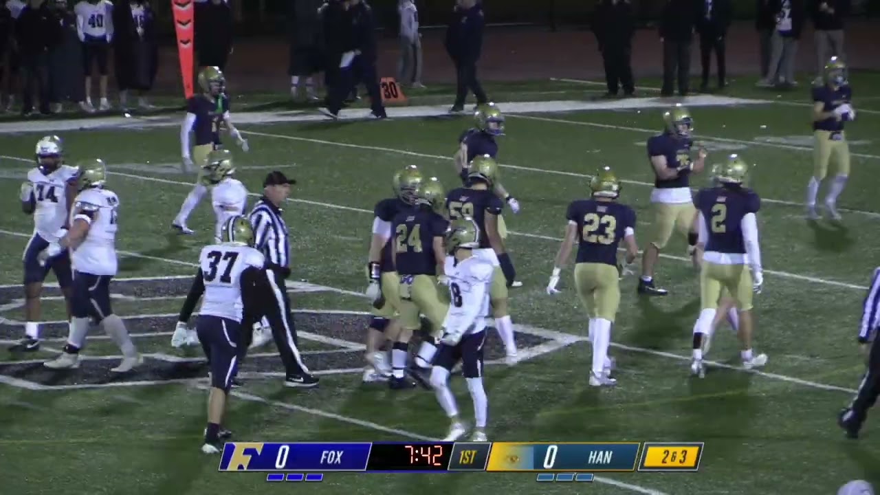 Varsity Football – Foxborough vs. Hanover – Semifinals 11/22/24